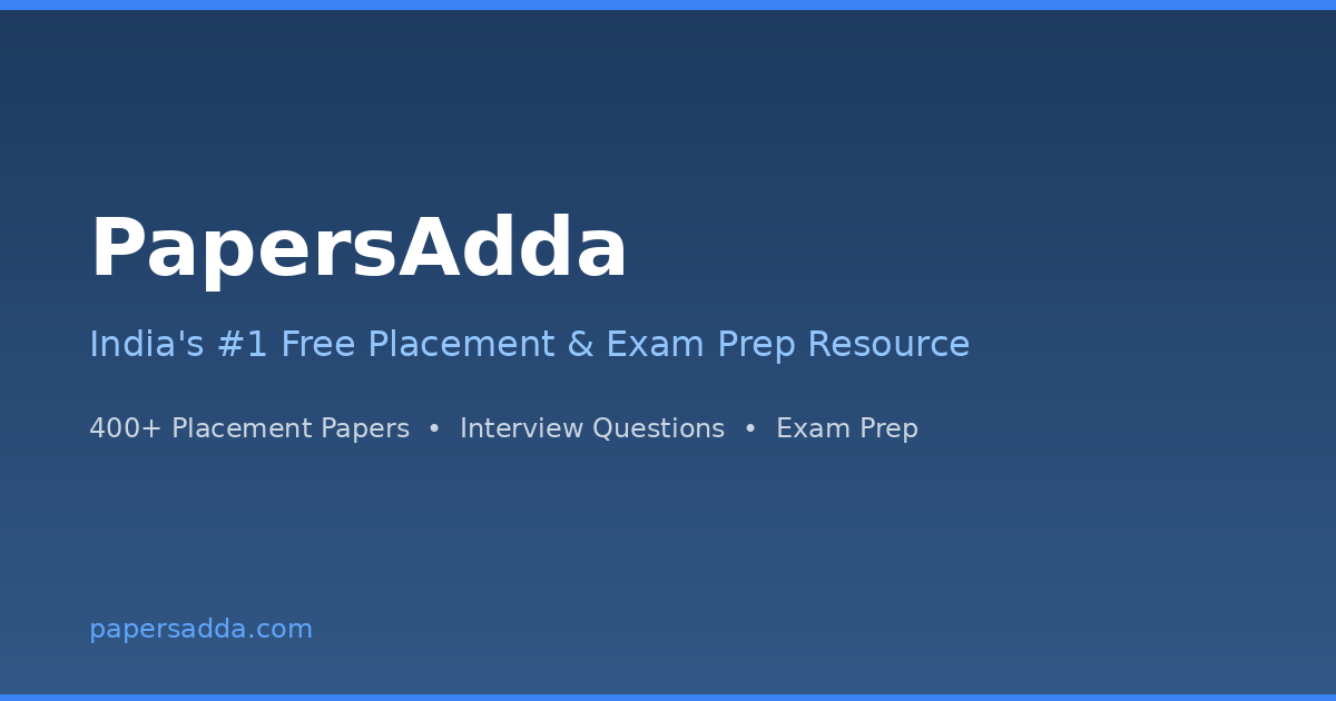 Coding Decoding Questions FOR Placement | PapersAdda 2026